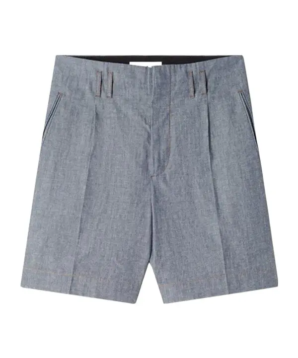 LANVIN Pleated Tailored Shorts