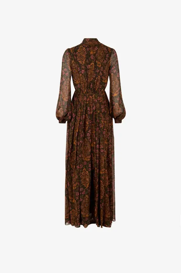 Giambattista Valli Long Printed Dress