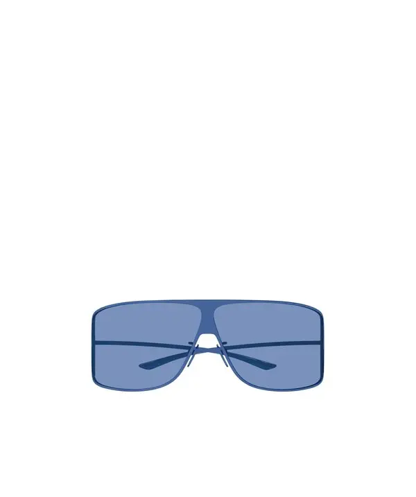Gucci Mask Frame Sunglasses - Blue/bright Blue