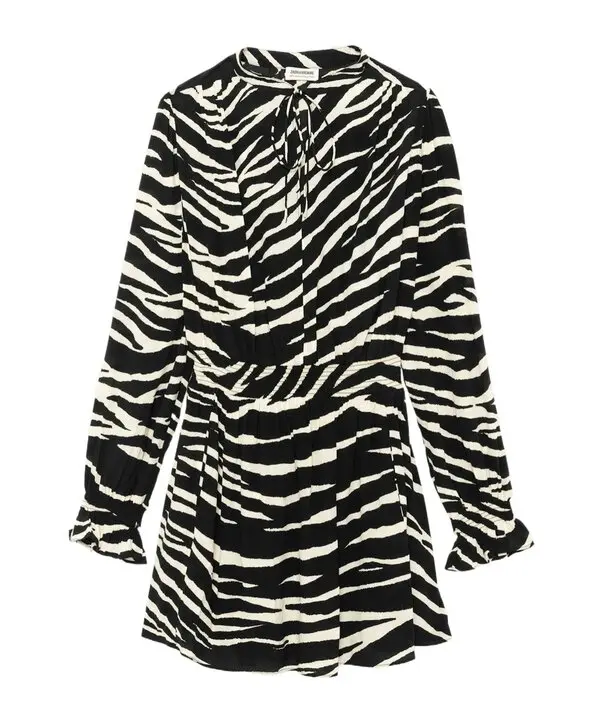 Zadig&Voltaire Rayados Dress - Zebra