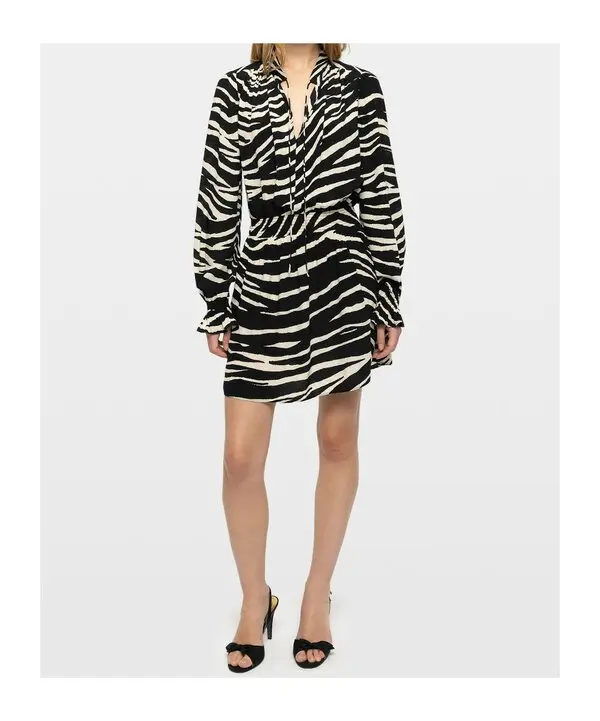 Zadig&Voltaire Rayados Dress - Zebra