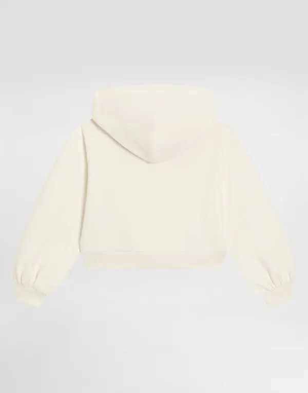Dolce & Gabbana Logo-embroidered Zip Hoodie