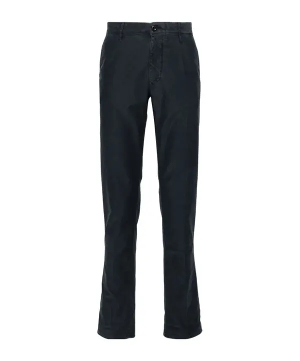 Incotex Logo-embroidered Trousers