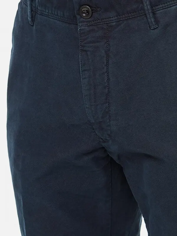 Incotex Logo-embroidered Trousers