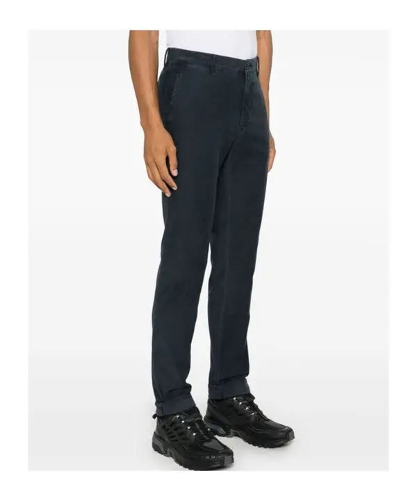 Incotex Logo-embroidered Trousers