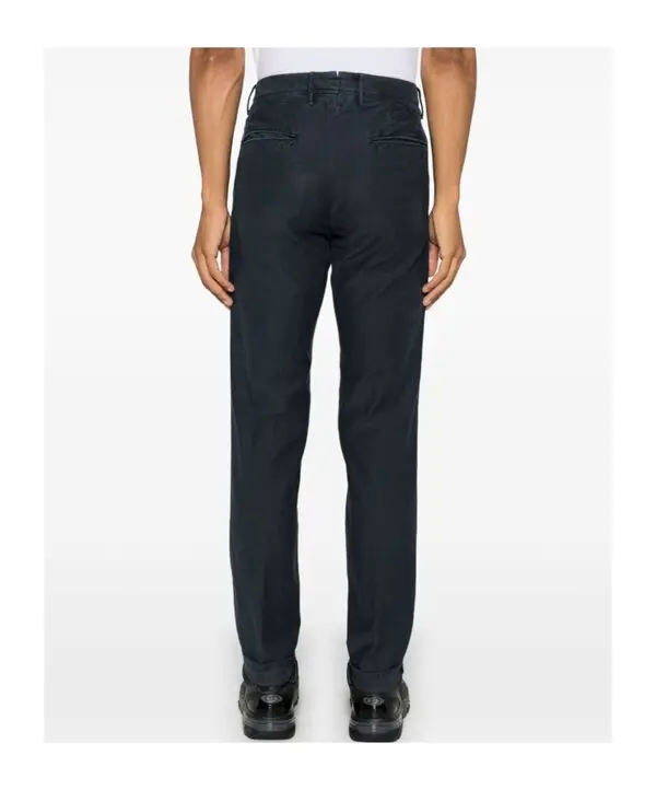 Incotex Logo-embroidered Trousers