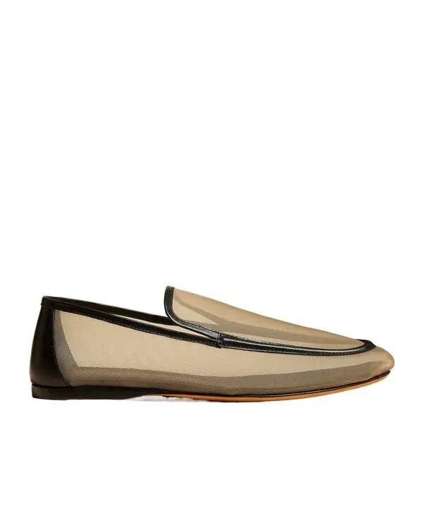 Khaite The Alessia Mesh Loafers