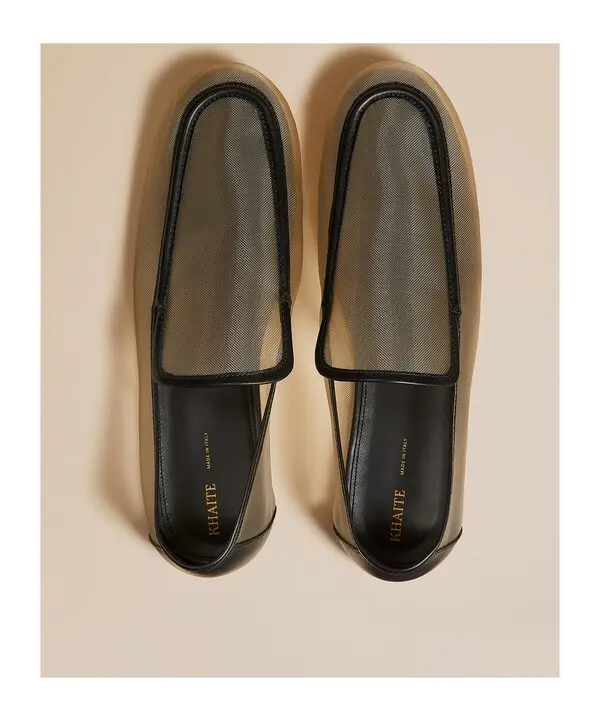 Khaite The Alessia Mesh Loafers
