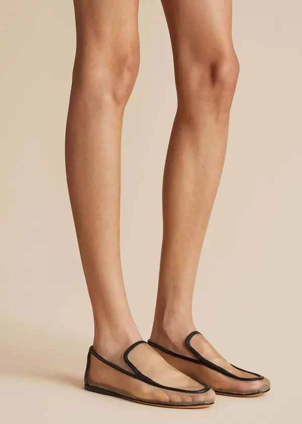 Khaite The Alessia Mesh Loafers