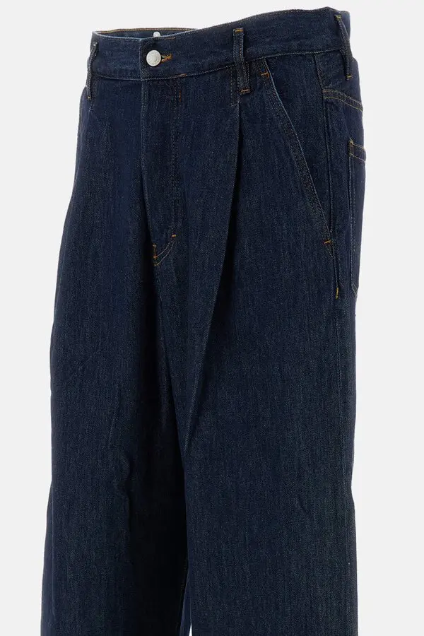 Dries Van Noten Penning Den Wide Leg Jeans - Multicolor