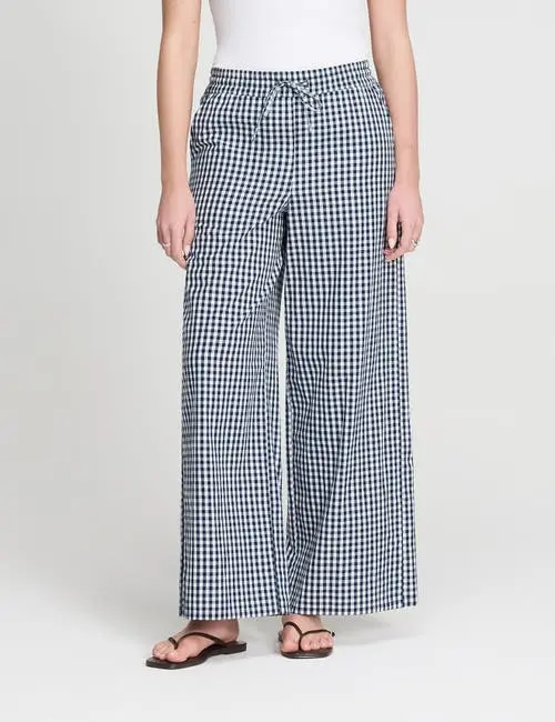 FINERY LONDON Dixie Regular Length Wide Leg Trouser