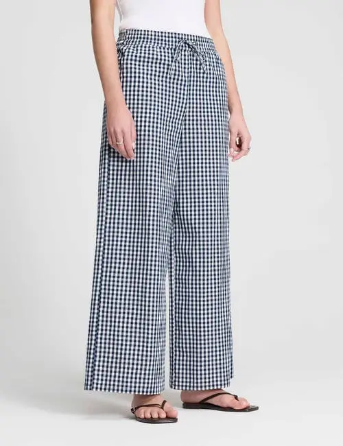 FINERY LONDON Dixie Regular Length Wide Leg Trouser
