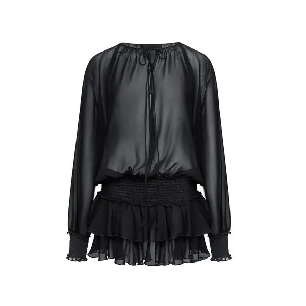 AUDREY VALLENS Chiffon Dress