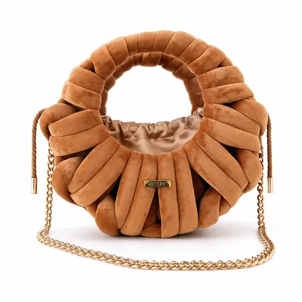 RYE LINE Neutrals Nerea Handbag Camel