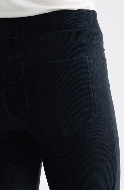 Hue Classic Corduroy Pull-on Pants - Black