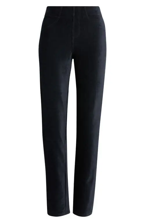 Hue Classic Corduroy Pull-on Pants - Black