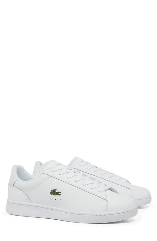 Lacoste Carnaby Low Lace-up Sneaker - White/white