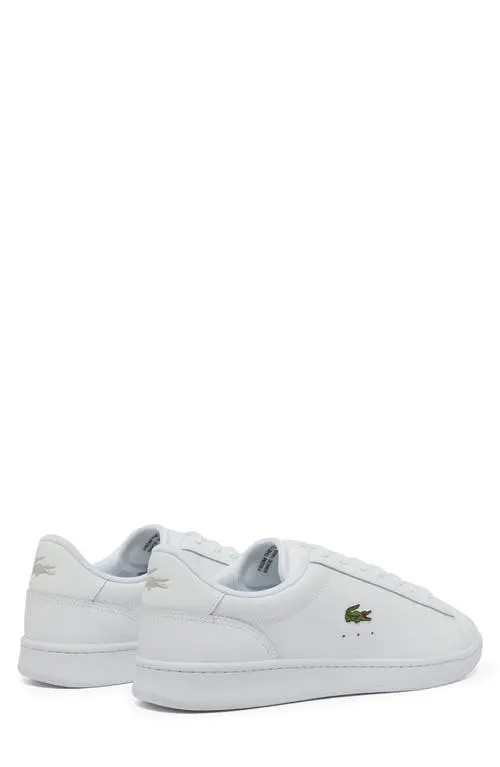 Lacoste Carnaby Low Lace-up Sneaker - White/white
