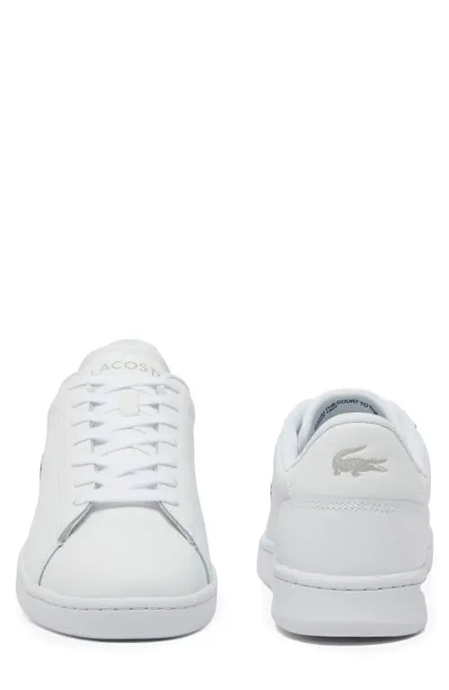 Lacoste Carnaby Low Lace-up Sneaker - White/white