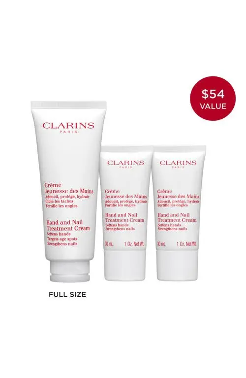 Clarins Hand And Nail Treatment Cream Set
