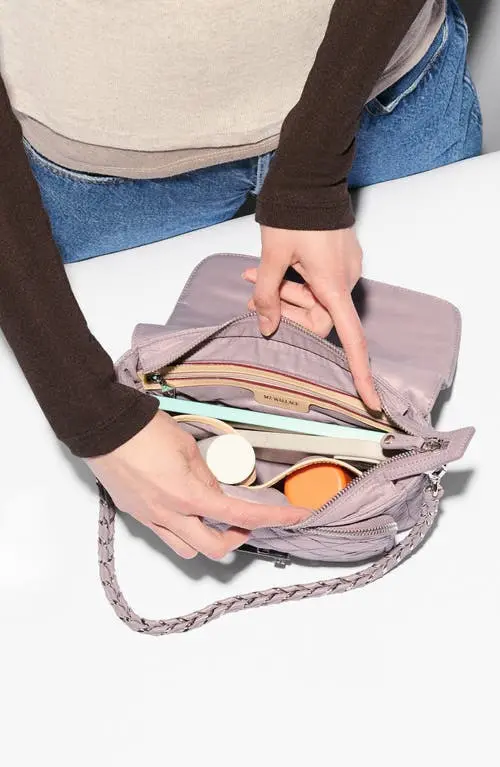 Mz Wallace Medium Crosby Lock Crossbody