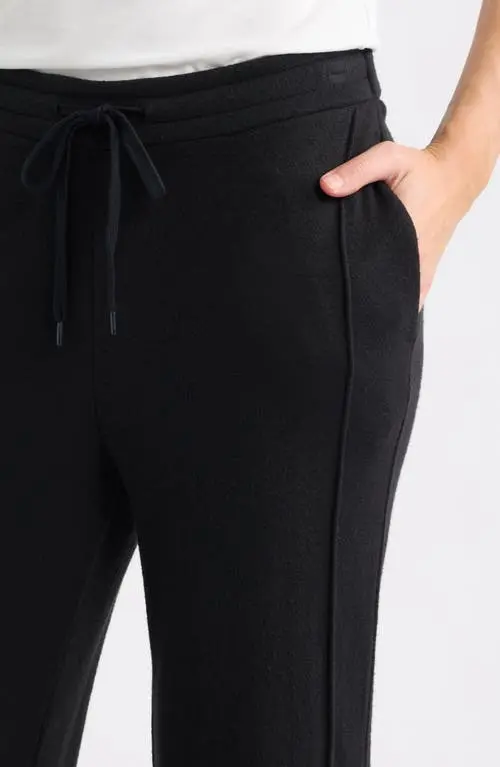 Hue Soft Jersey Track Pants - Black