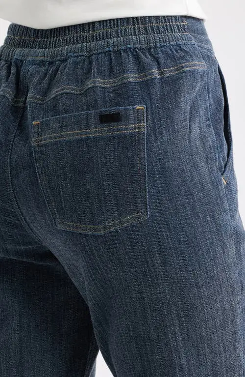 Hue High Waist Chenille Denim Pants