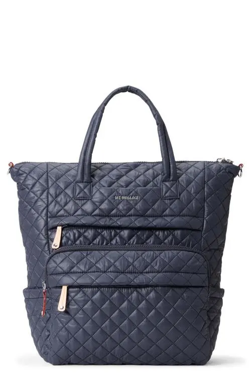 Mz Wallace Metro Utility Backpack - Navy