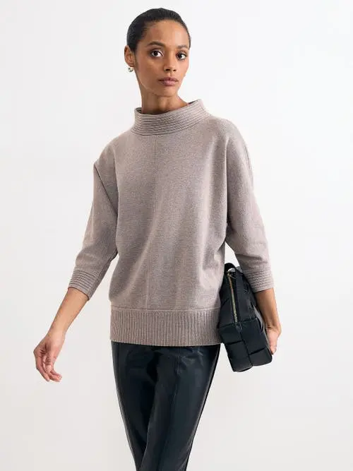 PHASE EIGHT Salima Funnel Knit Sweater