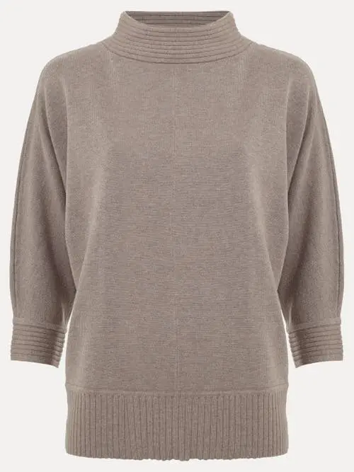 PHASE EIGHT Salima Funnel Knit Sweater