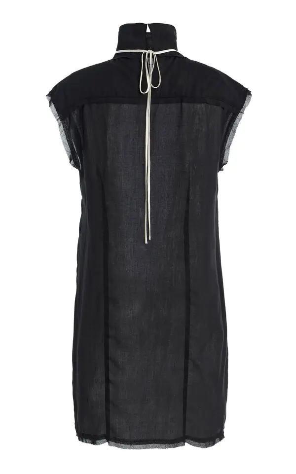 MEL USINE Argile Funnel-neck Peasant Tunic