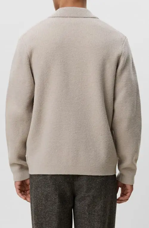 LES DEUX Milano Knit Wool Overshirt