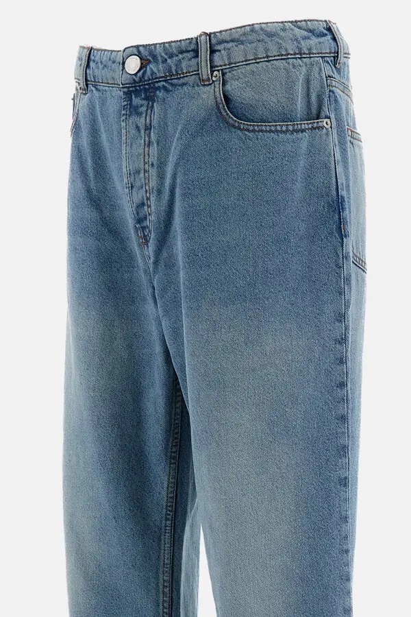 AMI Paris Large Fit Jeans - Multicolor