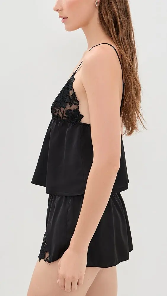 Bluebella Alara Luxury Satin Cami And Short Set