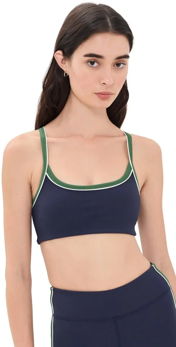 The Upside Rhythm Faye Racerback Bra - Navy
