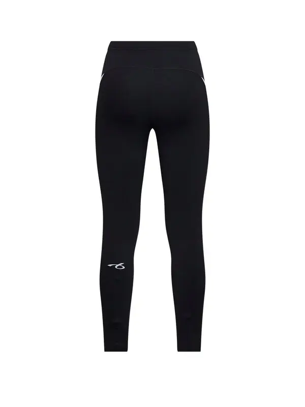 Balenciaga Black And White Technical Fabric Techwear Leggings