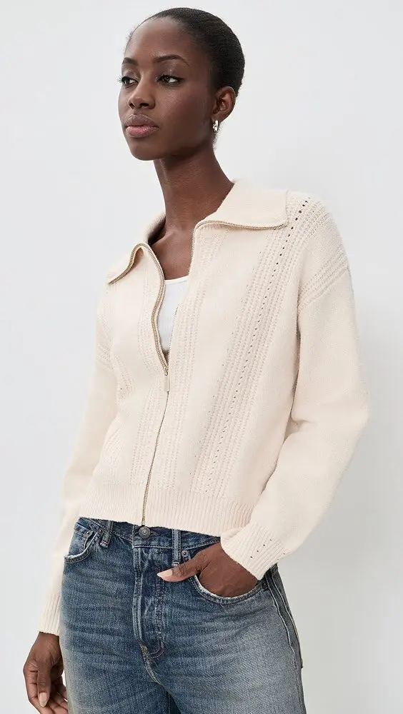 Z Supply Silverlake Zip Cardigan