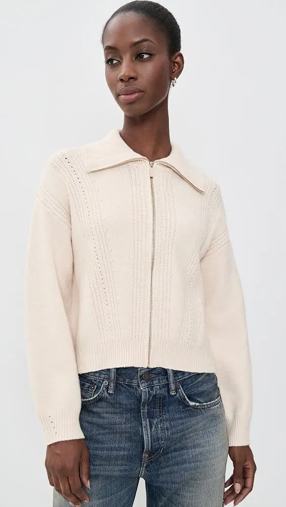 Z Supply Silverlake Zip Cardigan