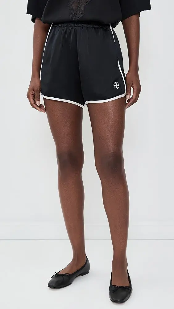 ANINE BING Eva Shorts - Black