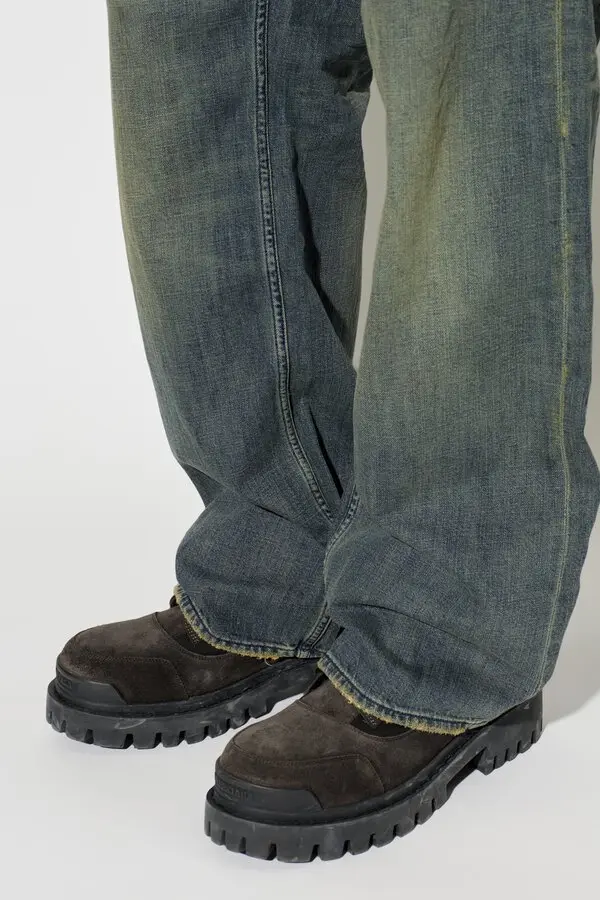 Balenciaga Combat Strike’ Shoes - Brown