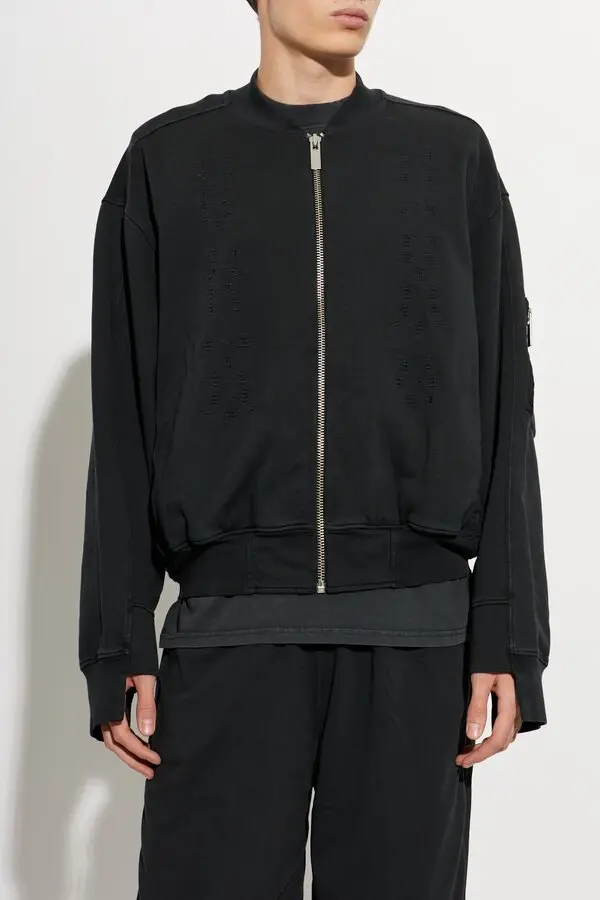 44 LABEL GROUP Bomber Sweatshirt