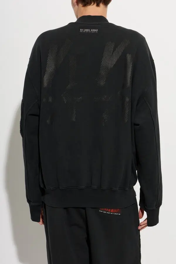 44 LABEL GROUP Bomber Sweatshirt