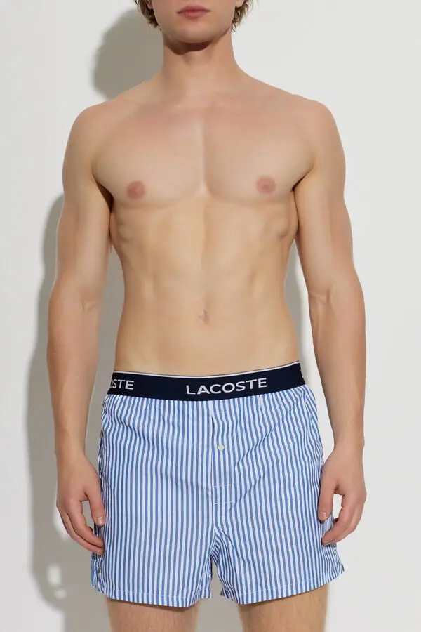 Lacoste Cotton Boxer Briefs 3-pack