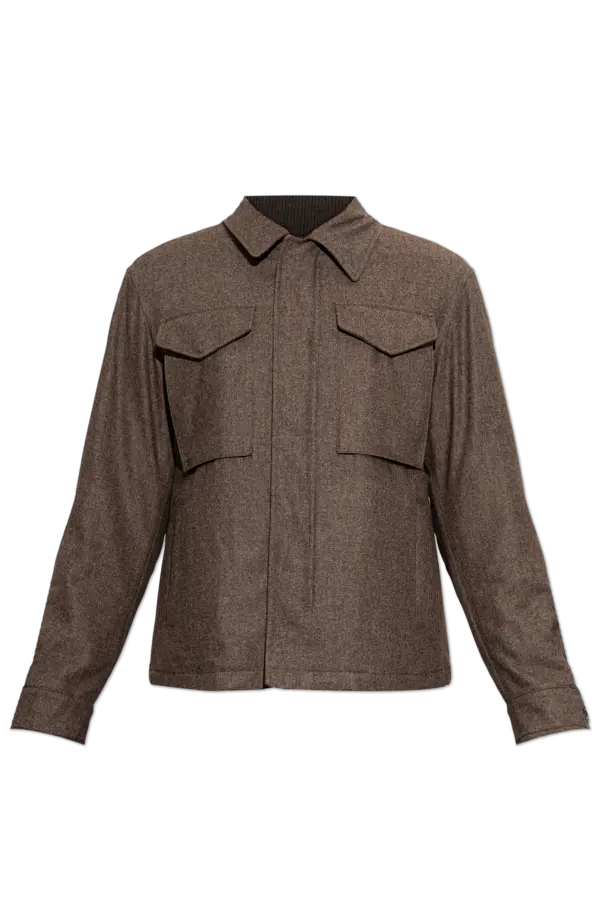 Eleventy Insulated Jacket With Pockets
