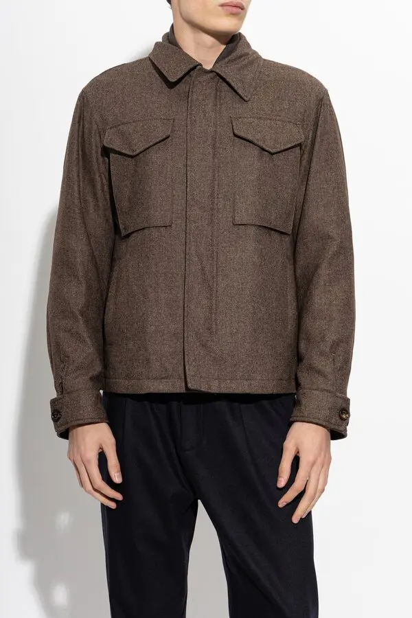 Eleventy Insulated Jacket With Pockets