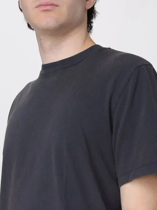 Our Legacy Cotton Crewneck T-shirt With Dropped Shoulders And Short Sleeves