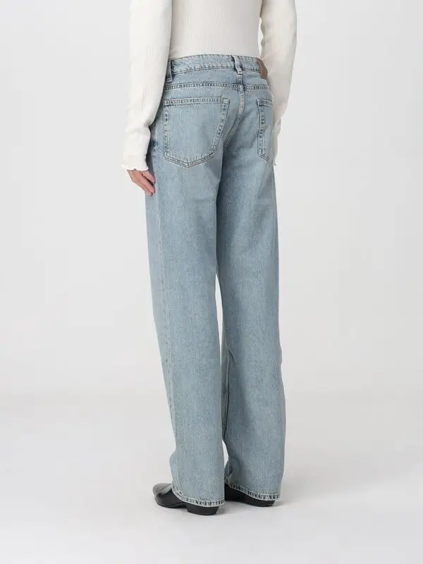 Our Legacy Slate Cut Straight-leg Jeans In Stretch Denim With Mid-rise Waist