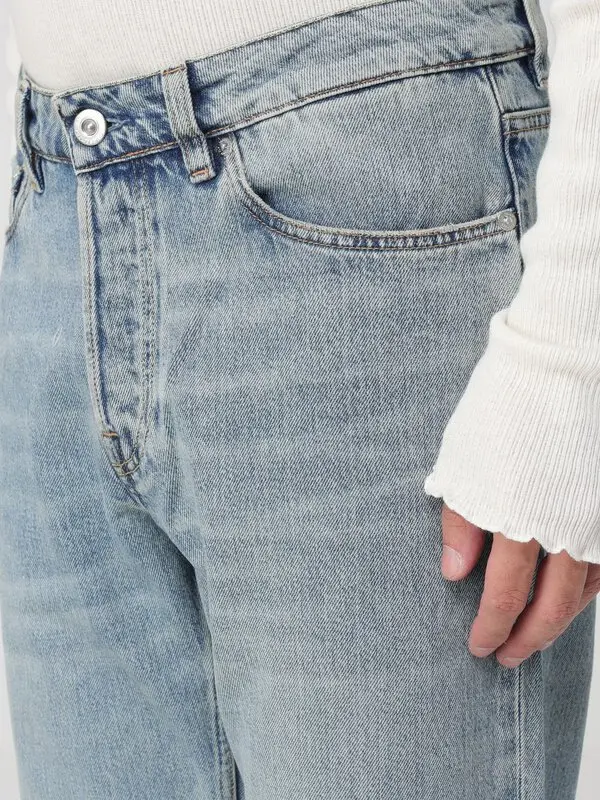 Our Legacy Slate Cut Straight-leg Jeans In Stretch Denim With Mid-rise Waist