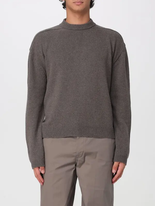Rick Owens Crewneck Jumper In Wool And Cashmere Blend