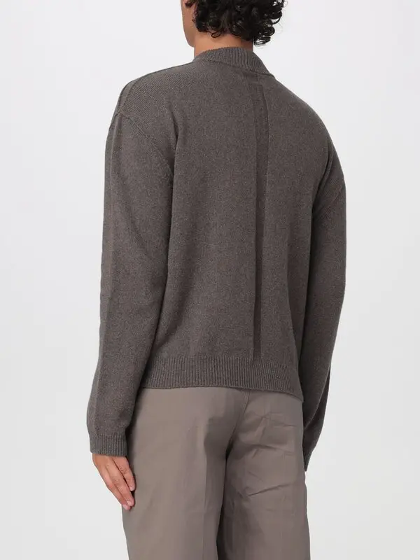 Rick Owens Crewneck Jumper In Wool And Cashmere Blend